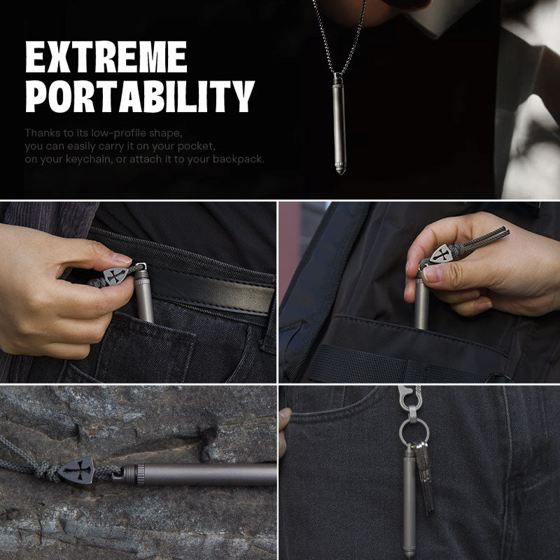 The Mantis Pen - Titanium 4-in-1 Multi-Tool – Edctitan