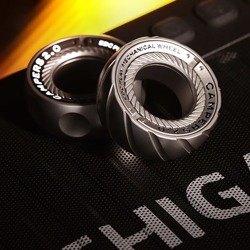 RelaxiSpin Rings：Metal Fidget Toy – Edctitan