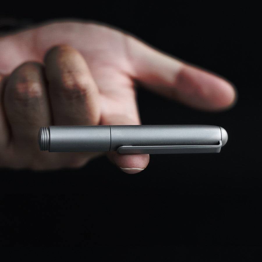 RocketInk Titanium Pocket Pen: Ballpoint & Fountain Options – Edctitan