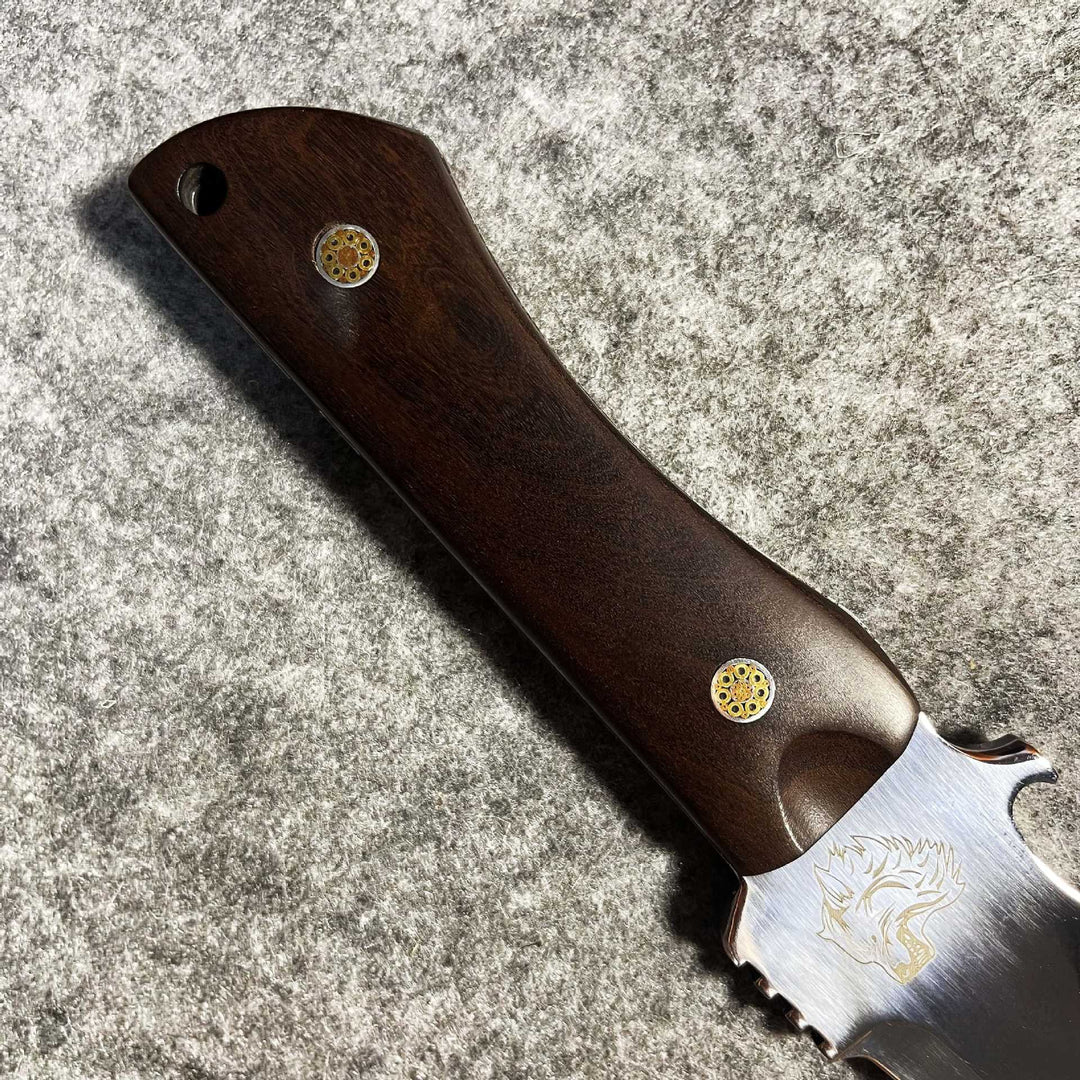 Dragon’s Spring | Heavy-Duty DC53 Forged Cleaver – Edctitan